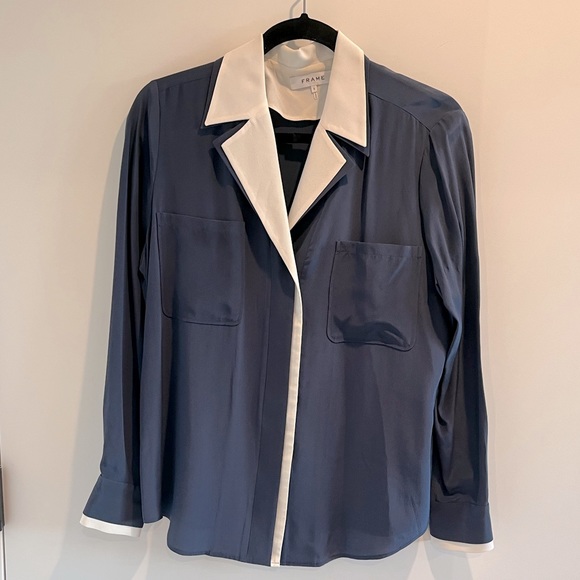 Frame Denim | Tops | Frame Blouse | Poshmark